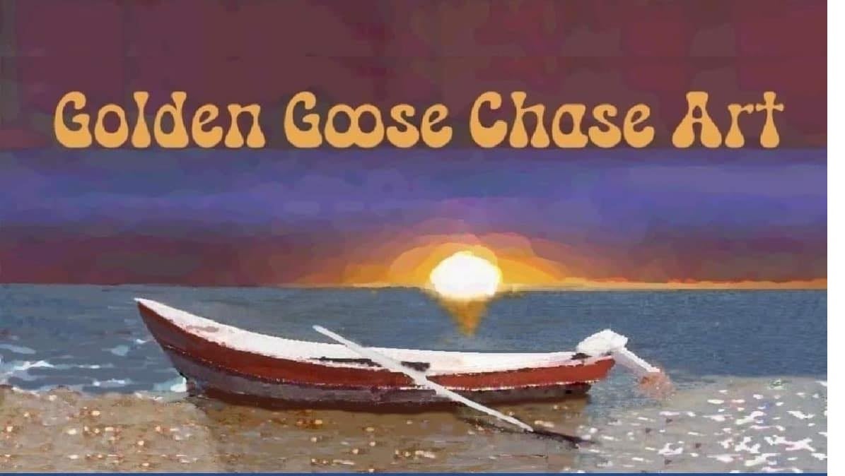 Golden Goose Chase Art logo